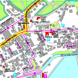 Stadtplan Sassnitz/Rügen